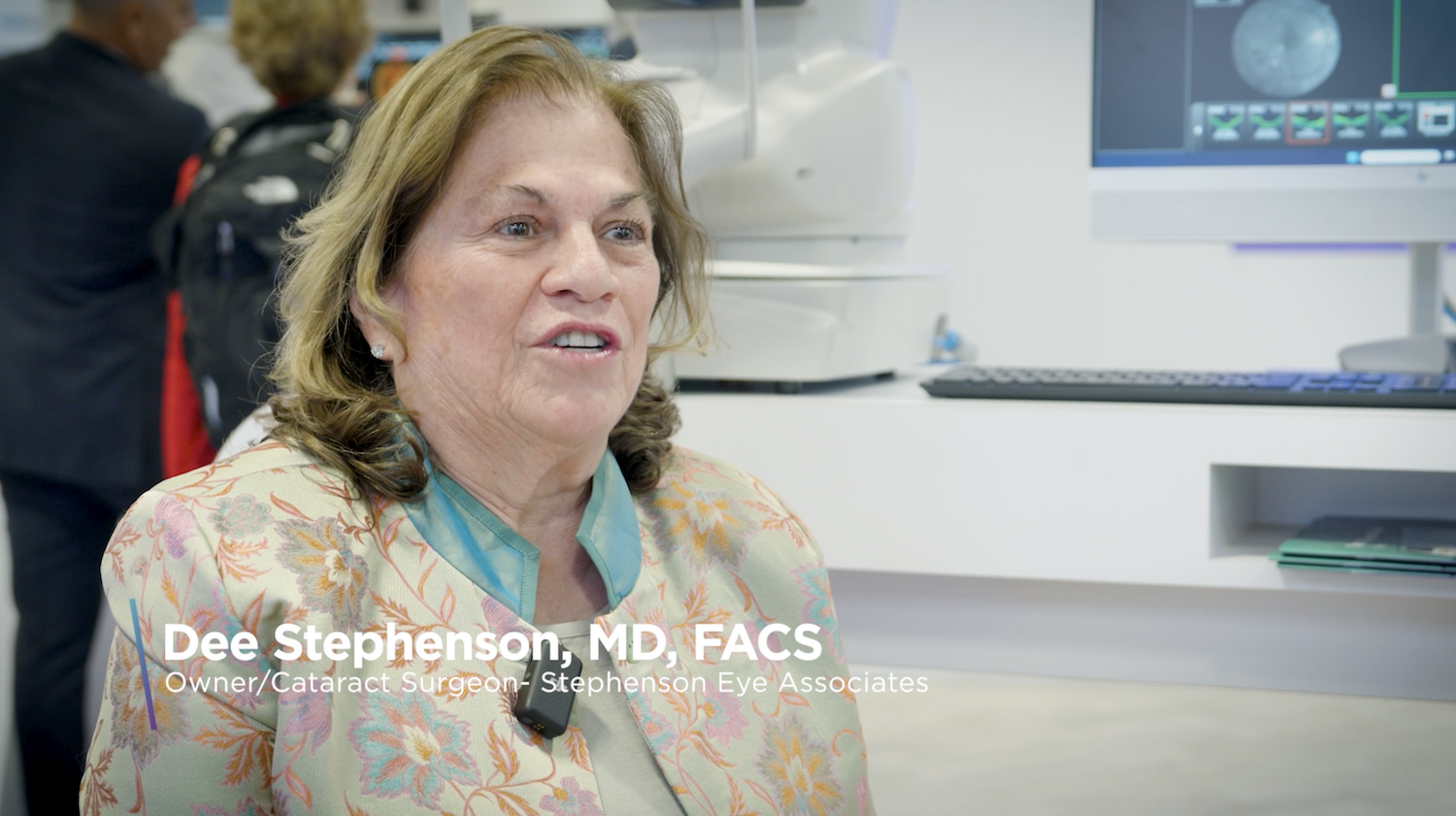 "Maestro is my workhorse" says Cataract Surgeon Dee Stephenson, MD