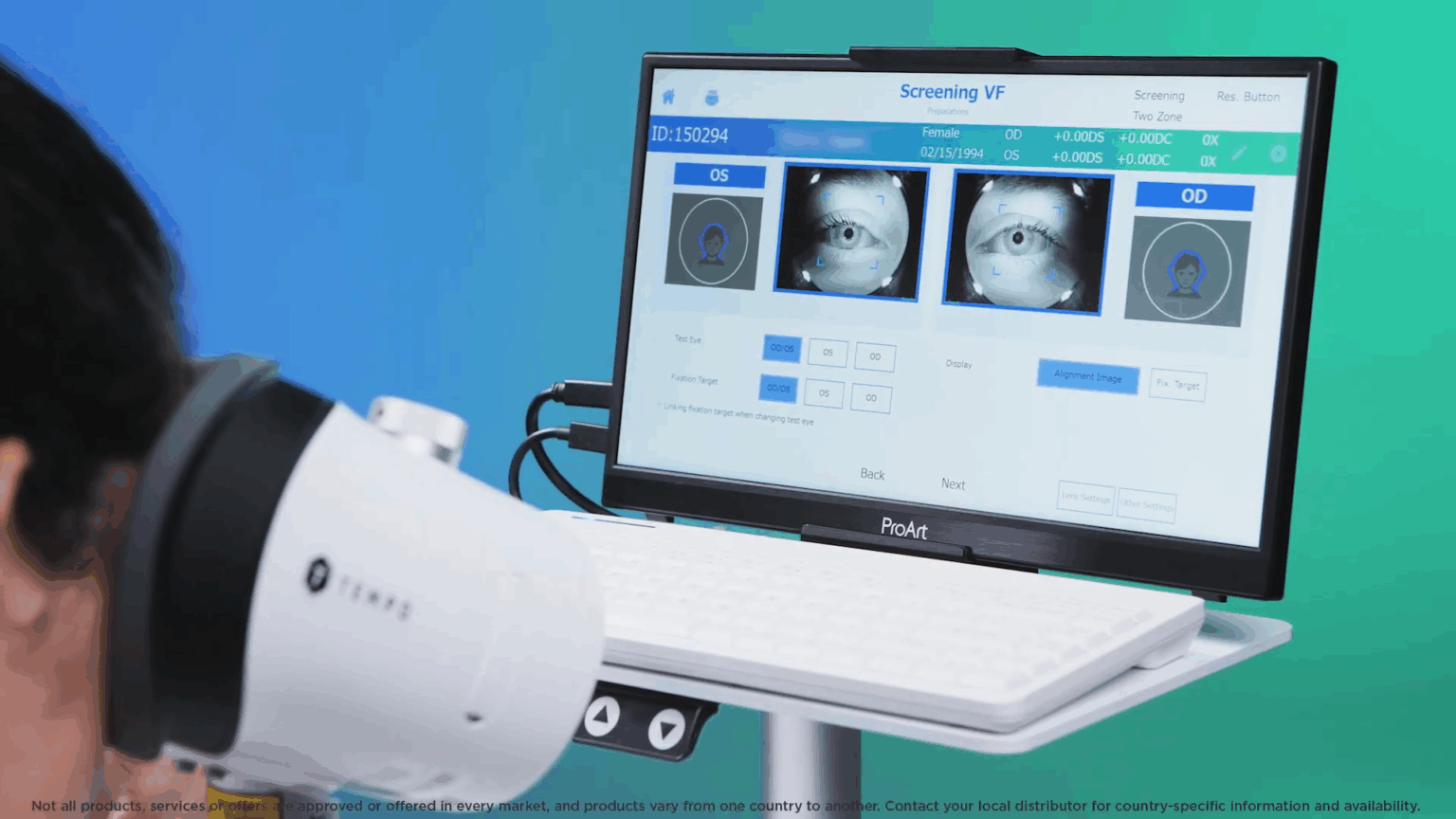 Visual Field Screening with the Topcon TEMPO | Topcon Healthcare